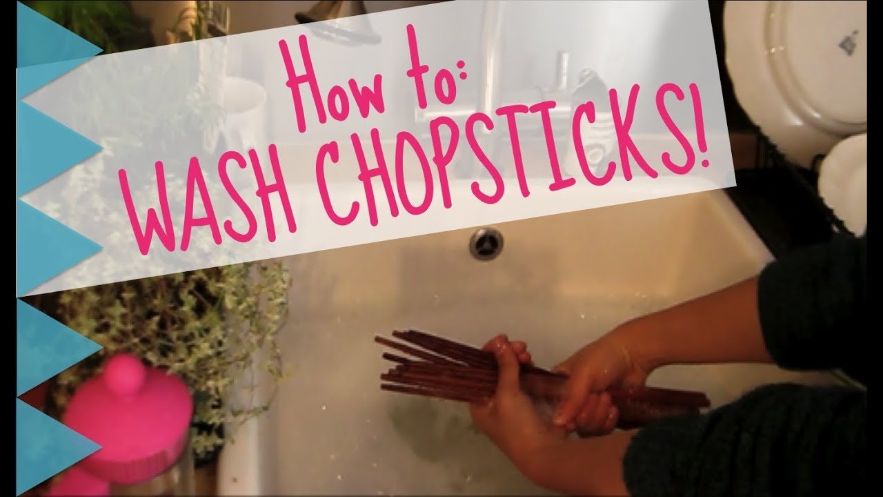 How to Clean Chopsticks