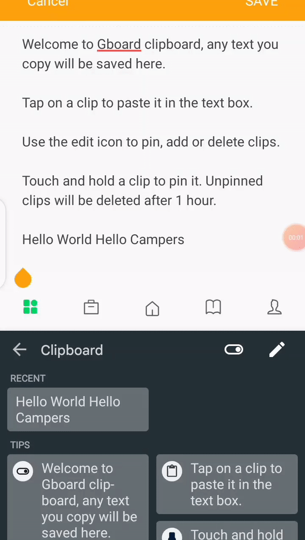 How to Clear Copy Clipboard Android