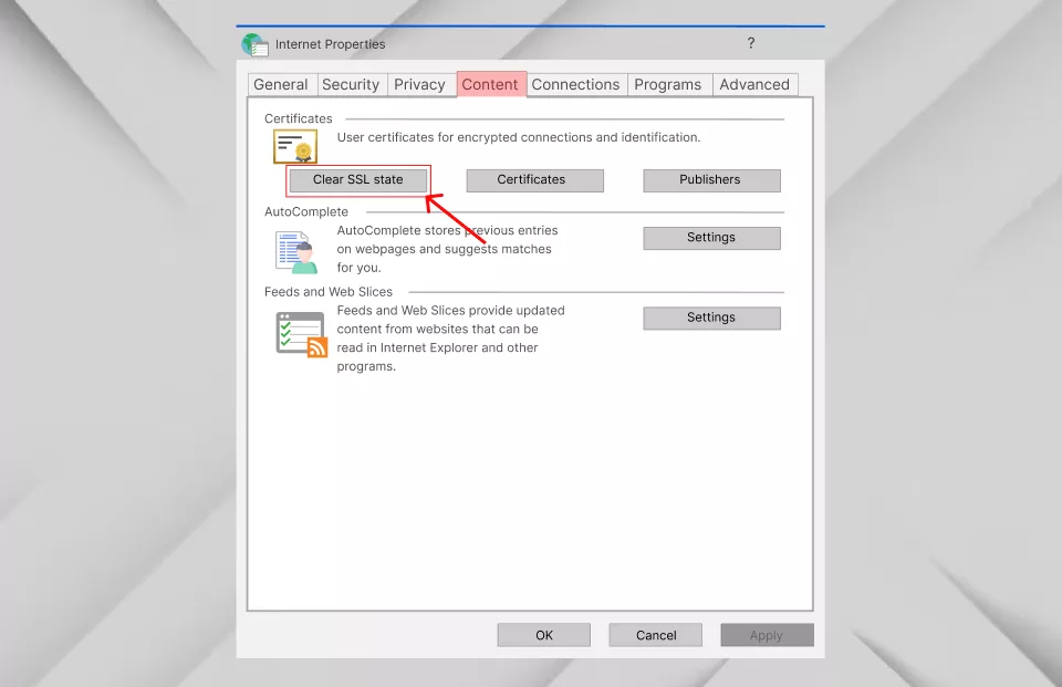 How to Clear Ssl State