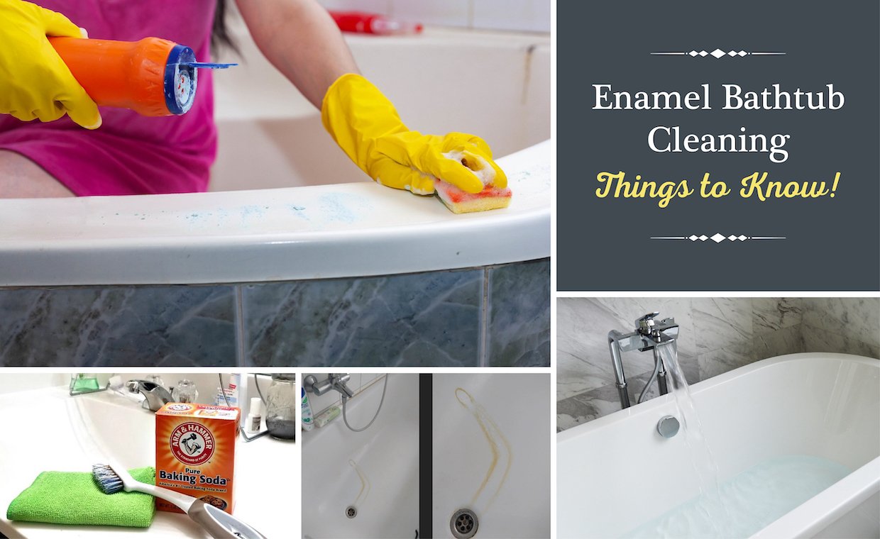 Best Thing To Clean Enamel Bath