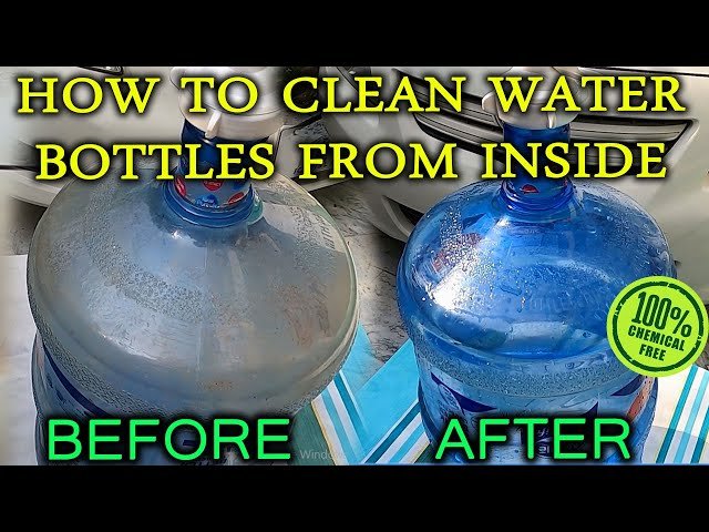 How to Clean 5 Gallon Water Bottles Without Bleach: Safe Methods