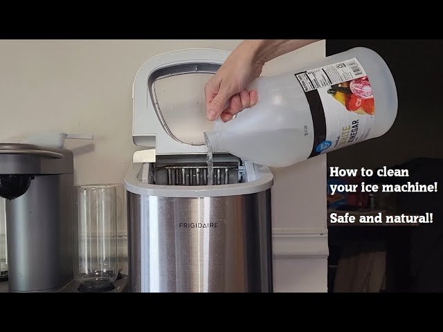 How to Clean a Frigidaire Countertop Ice Maker: