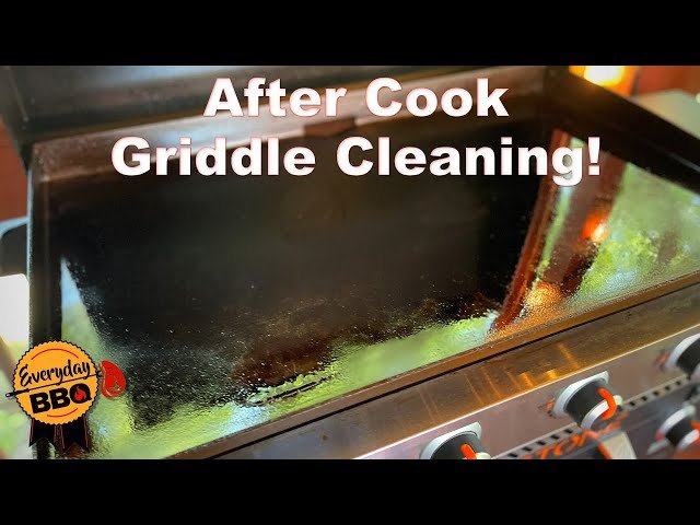 How to Clean Griddle After Use